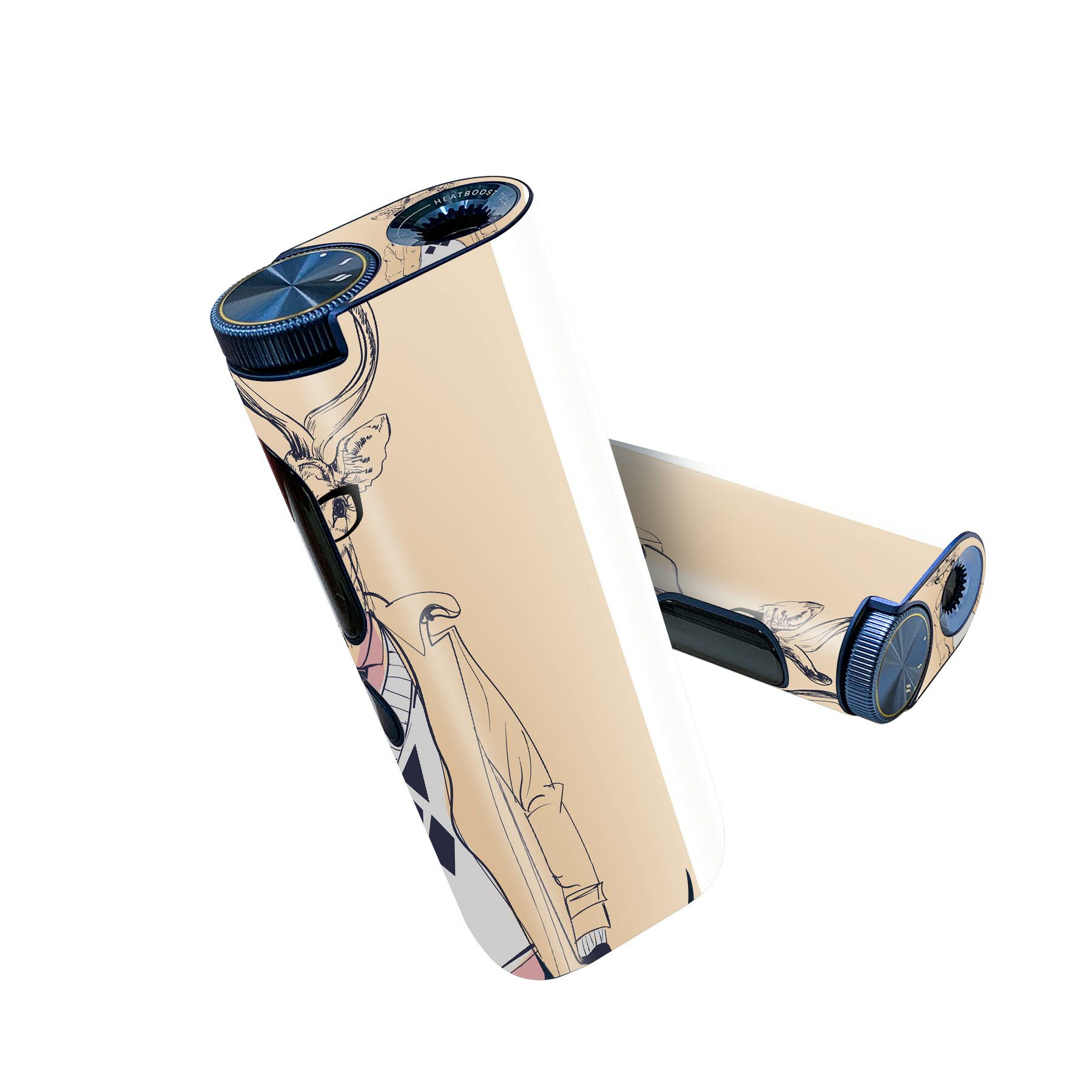 商品特徴・貼るだけでかんたん着せ替え、glo hyper pro 専用デザインスキンシール・高精細プリントで写真と遜色のない仕上がり！半光沢シートでしっとりツヤのある表現力・側面2枚に加え、天面3枚がセットで失敗しても安心！・ちょっとしたす...