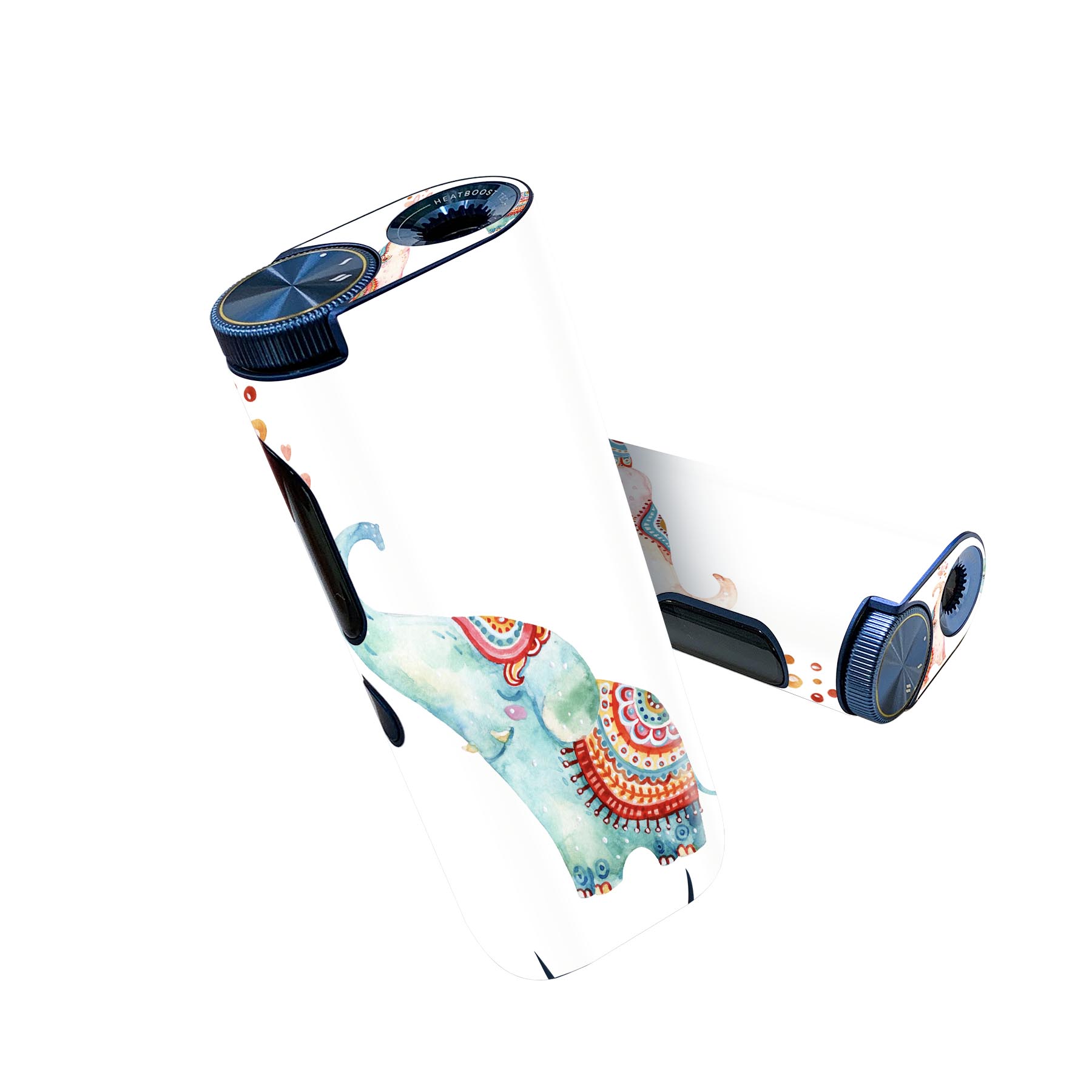 商品特徴・貼るだけでかんたん着せ替え、glo hyper pro 専用デザインスキンシール・高精細プリントで写真と遜色のない仕上がり！半光沢シートでしっとりツヤのある表現力・側面2枚に加え、天面3枚がセットで失敗しても安心！・ちょっとしたす...