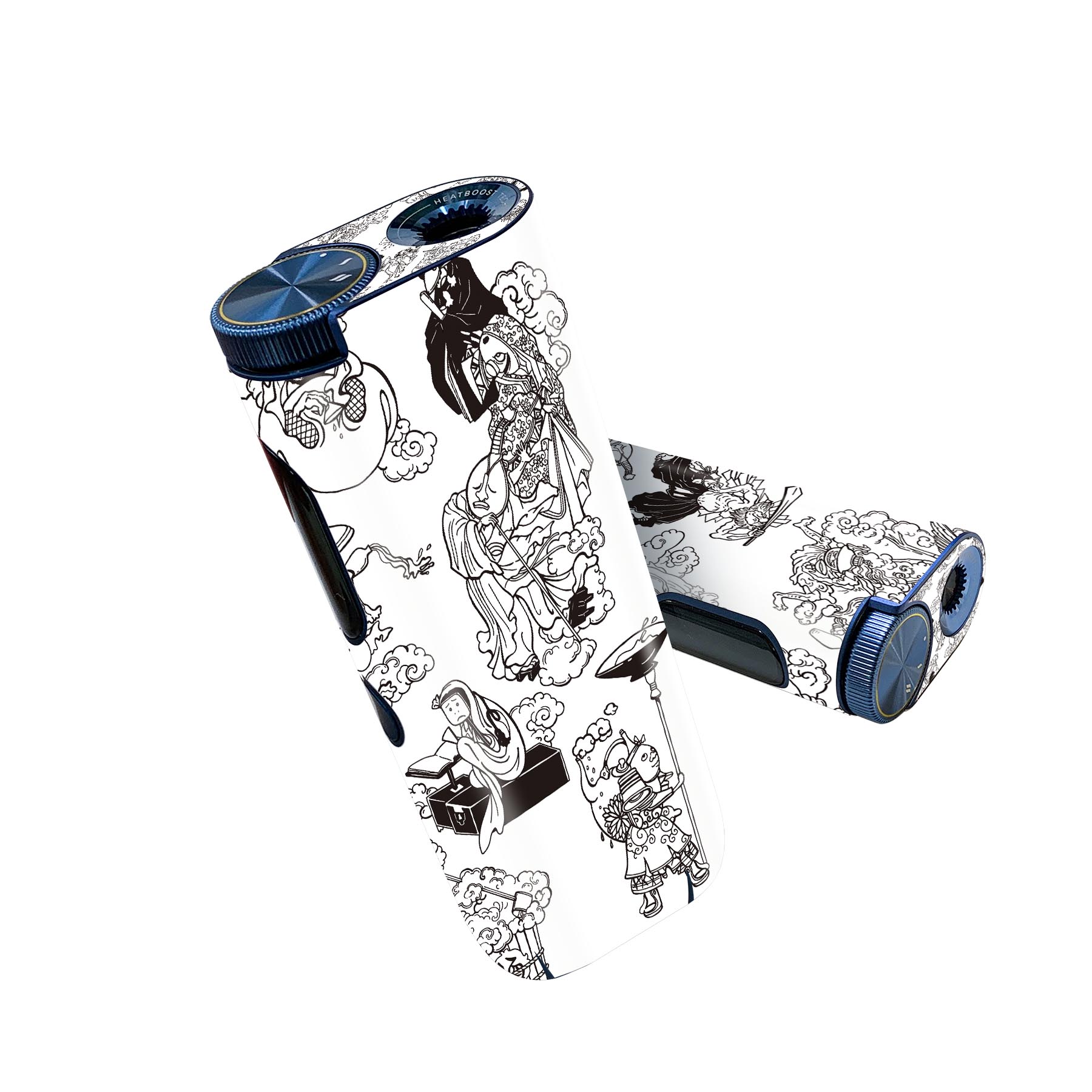 商品特徴・貼るだけでかんたん着せ替え、glo hyper pro 専用デザインスキンシール・高精細プリントで写真と遜色のない仕上がり！半光沢シートでしっとりツヤのある表現力・側面2枚に加え、天面3枚がセットで失敗しても安心！・ちょっとしたす...