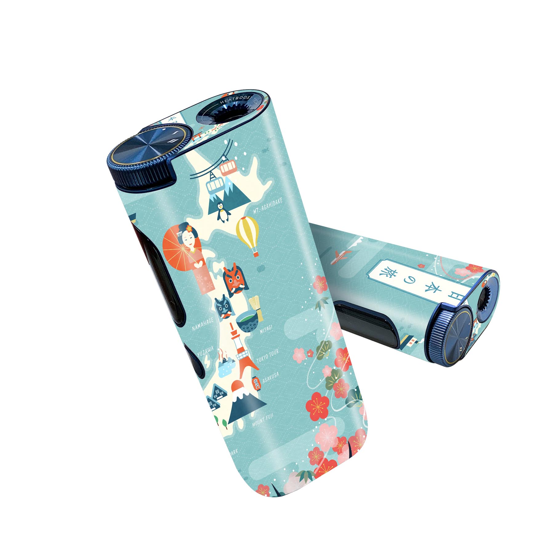 商品特徴・貼るだけでかんたん着せ替え、glo hyper pro 専用デザインスキンシール・高精細プリントで写真と遜色のない仕上がり！半光沢シートでしっとりツヤのある表現力・側面2枚に加え、天面3枚がセットで失敗しても安心！・ちょっとしたす...