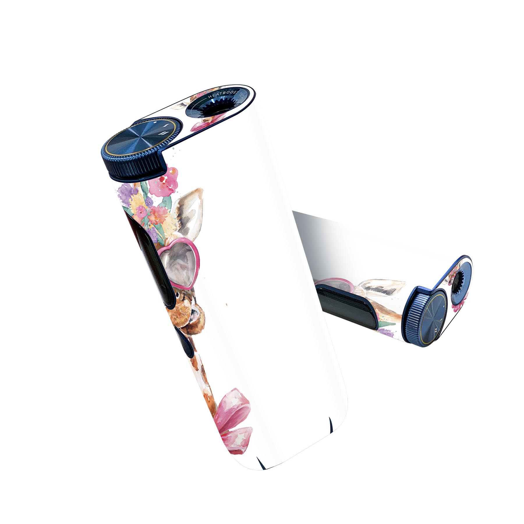 商品特徴・貼るだけでかんたん着せ替え、glo hyper pro 専用デザインスキンシール・高精細プリントで写真と遜色のない仕上がり！半光沢シートでしっとりツヤのある表現力・側面2枚に加え、天面3枚がセットで失敗しても安心！・ちょっとしたす...