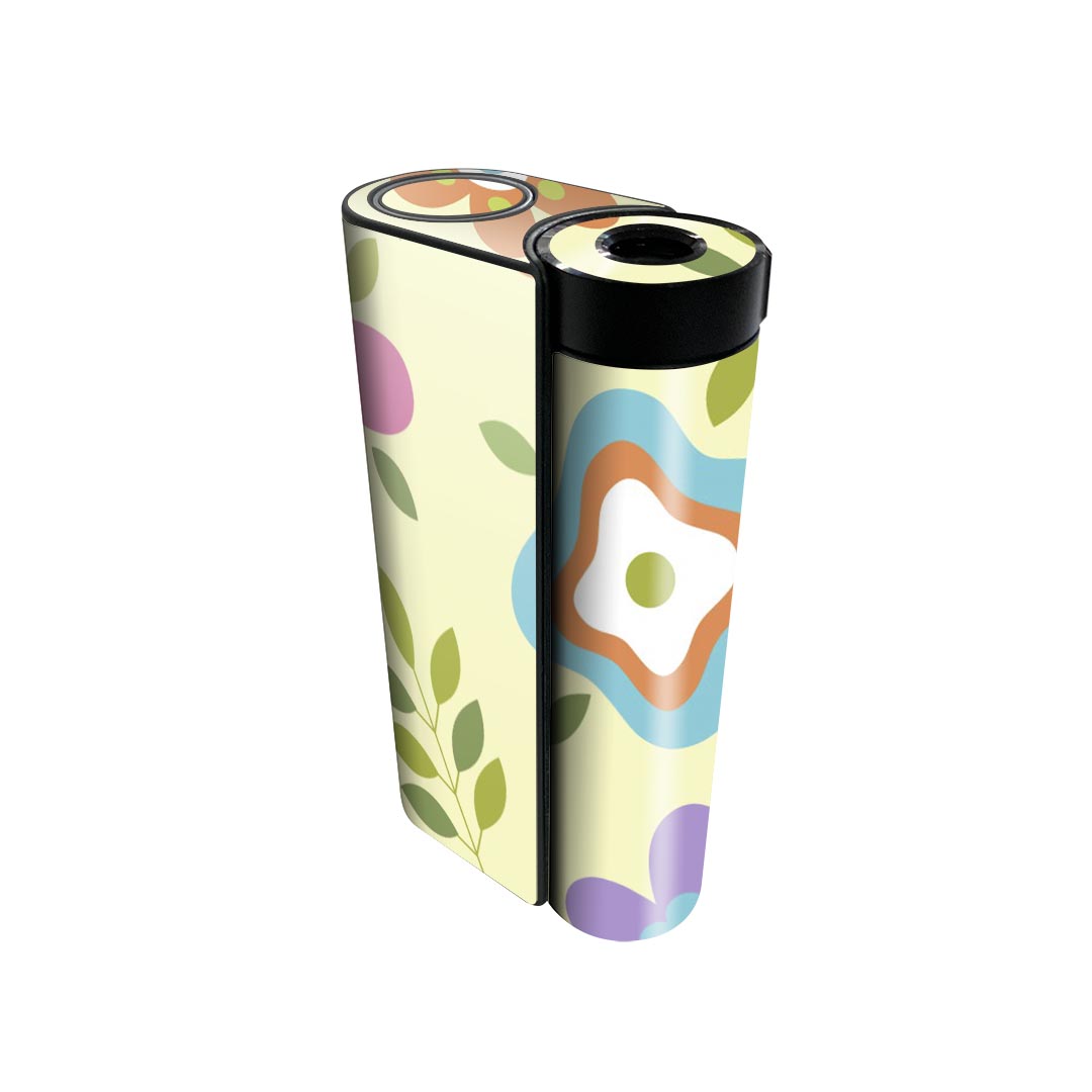 商品特徴・貼るだけでかんたん着せ替え、glo hyperx2 専用デザインスキンシール・高精細プリントで写真と遜色のない仕上がり！半光沢シートでしっとりツヤのある表現力・正面に加え、天面・底面シールがセットで一体感アップ！・ちょっとしたすり...