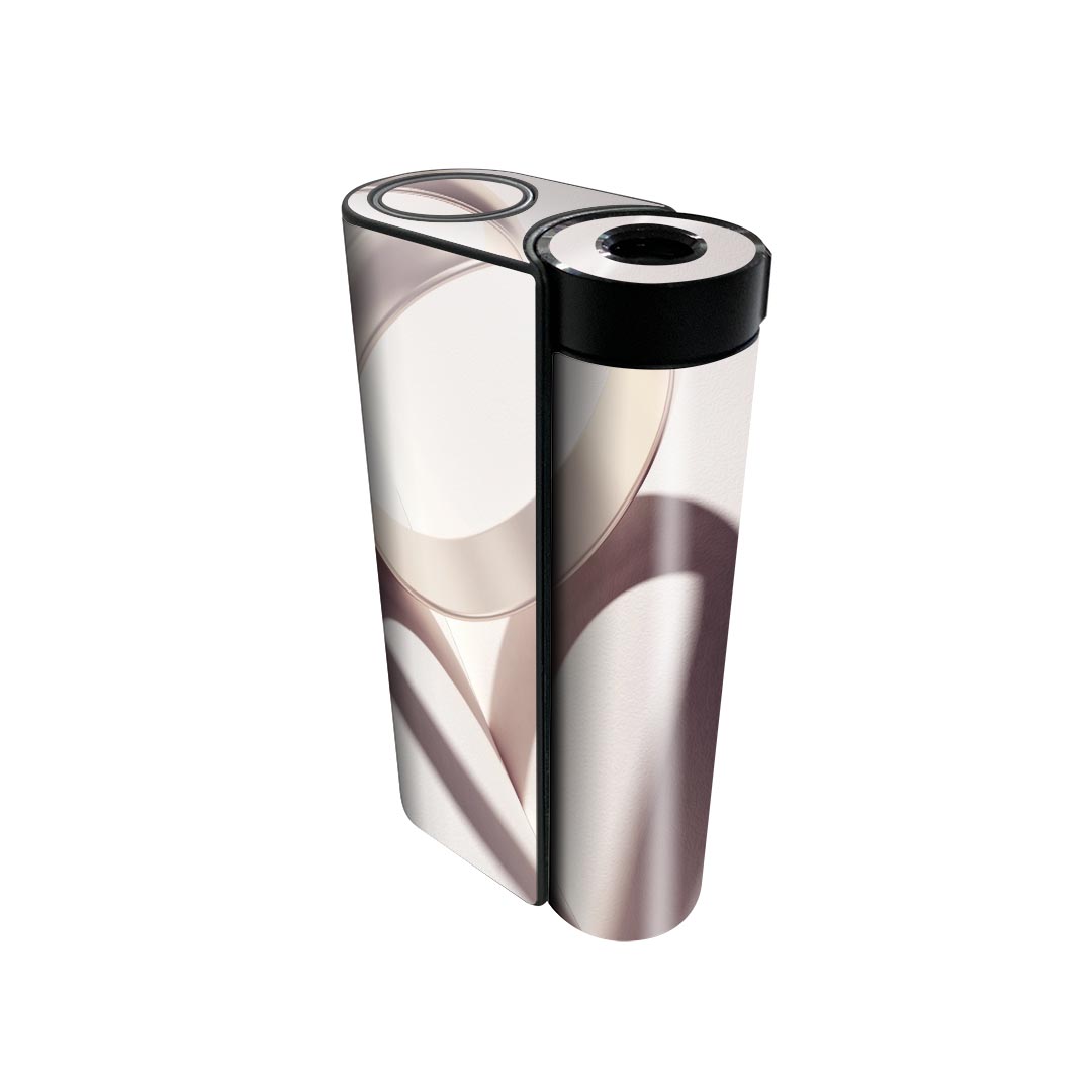 商品特徴・貼るだけでかんたん着せ替え、glo hyperx2 専用デザインスキンシール・高精細プリントで写真と遜色のない仕上がり！半光沢シートでしっとりツヤのある表現力・正面に加え、天面・底面シールがセットで一体感アップ！・ちょっとしたすり...