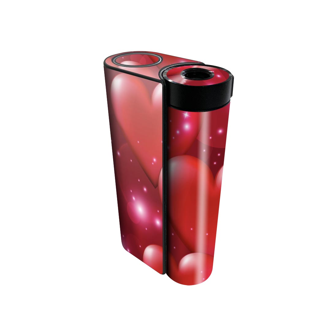 商品特徴・貼るだけでかんたん着せ替え、glo hyperx2 専用デザインスキンシール・高精細プリントで写真と遜色のない仕上がり！半光沢シートでしっとりツヤのある表現力・正面に加え、天面・底面シールがセットで一体感アップ！・ちょっとしたすり...