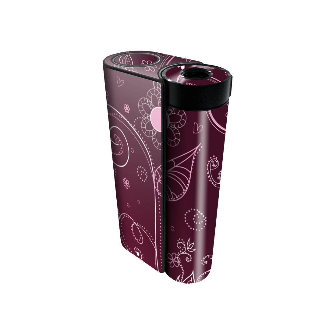 商品特徴・貼るだけでかんたん着せ替え、glo hyperx2 専用デザインスキンシール・高精細プリントで写真と遜色のない仕上がり！半光沢シートでしっとりツヤのある表現力・正面に加え、天面・底面シールがセットで一体感アップ！・ちょっとしたすり...