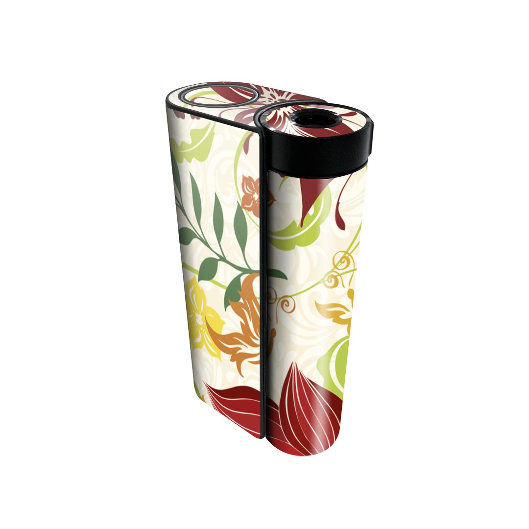 商品特徴・貼るだけでかんたん着せ替え、glo hyperx2 専用デザインスキンシール・高精細プリントで写真と遜色のない仕上がり！半光沢シートでしっとりツヤのある表現力・正面に加え、天面・底面シールがセットで一体感アップ！・ちょっとしたすり...