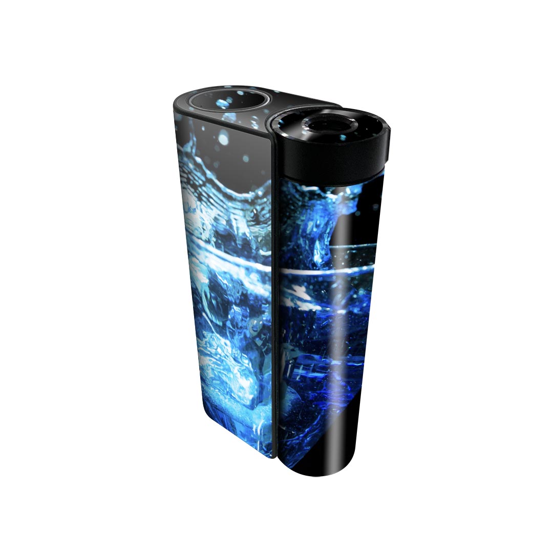 商品特徴・貼るだけでかんたん着せ替え、glo hyperx2 専用デザインスキンシール・高精細プリントで写真と遜色のない仕上がり！半光沢シートでしっとりツヤのある表現力・正面に加え、天面・底面シールがセットで一体感アップ！・ちょっとしたすり...