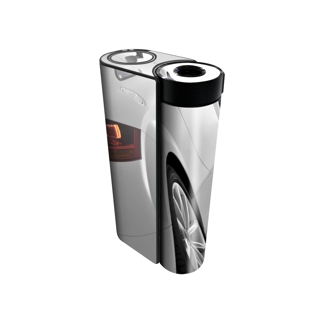 商品特徴・貼るだけでかんたん着せ替え、glo hyperx2 専用デザインスキンシール・高精細プリントで写真と遜色のない仕上がり！半光沢シートでしっとりツヤのある表現力・正面に加え、天面・底面シールがセットで一体感アップ！・ちょっとしたすり...