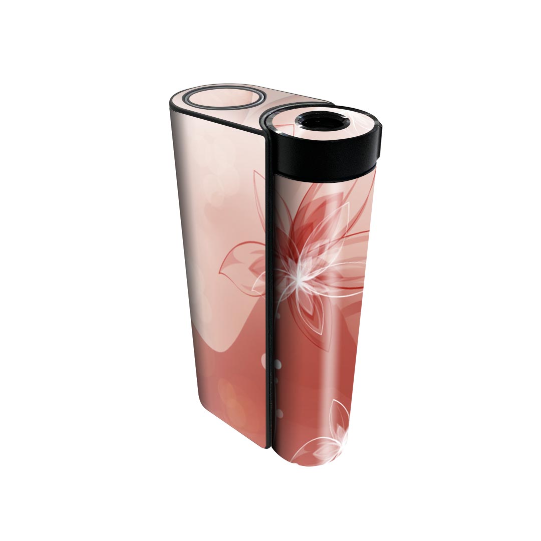 商品特徴・貼るだけでかんたん着せ替え、glo hyperx2 専用デザインスキンシール・高精細プリントで写真と遜色のない仕上がり！半光沢シートでしっとりツヤのある表現力・正面に加え、天面・底面シールがセットで一体感アップ！・ちょっとしたすり...