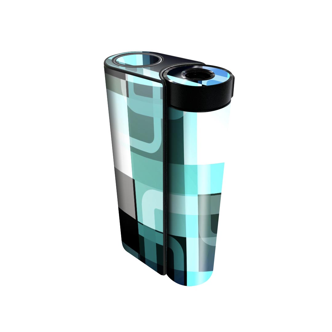 商品特徴・貼るだけでかんたん着せ替え、glo hyperx2 専用デザインスキンシール・高精細プリントで写真と遜色のない仕上がり！半光沢シートでしっとりツヤのある表現力・正面に加え、天面・底面シールがセットで一体感アップ！・ちょっとしたすり...