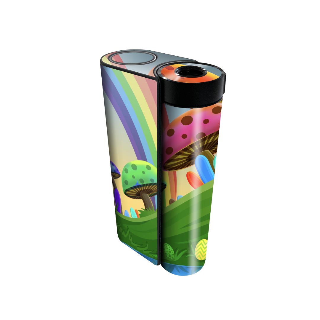 商品特徴・貼るだけでかんたん着せ替え、glo hyperx2 専用デザインスキンシール・高精細プリントで写真と遜色のない仕上がり！半光沢シートでしっとりツヤのある表現力・正面に加え、天面・底面シールがセットで一体感アップ！・ちょっとしたすり...