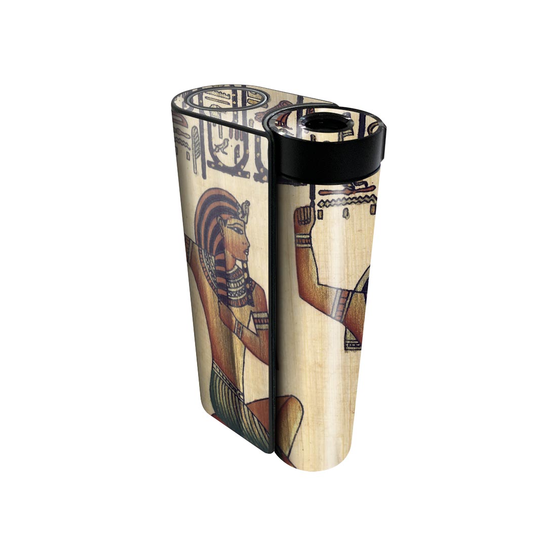 商品特徴・貼るだけでかんたん着せ替え、glo hyperx2 専用デザインスキンシール・高精細プリントで写真と遜色のない仕上がり！半光沢シートでしっとりツヤのある表現力・正面に加え、天面・底面シールがセットで一体感アップ！・ちょっとしたすり...