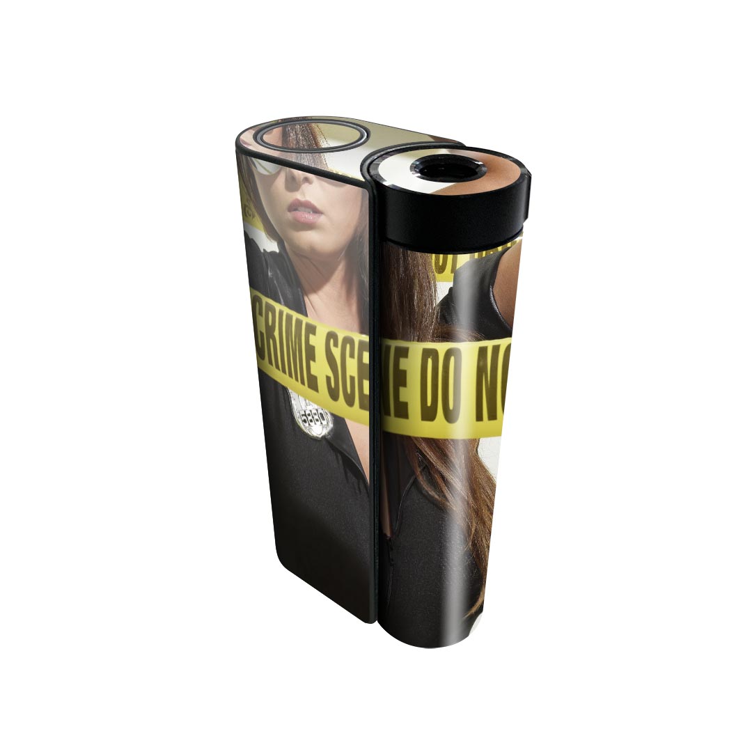 商品特徴・貼るだけでかんたん着せ替え、glo hyperx2 専用デザインスキンシール・高精細プリントで写真と遜色のない仕上がり！半光沢シートでしっとりツヤのある表現力・正面に加え、天面・底面シールがセットで一体感アップ！・ちょっとしたすり...