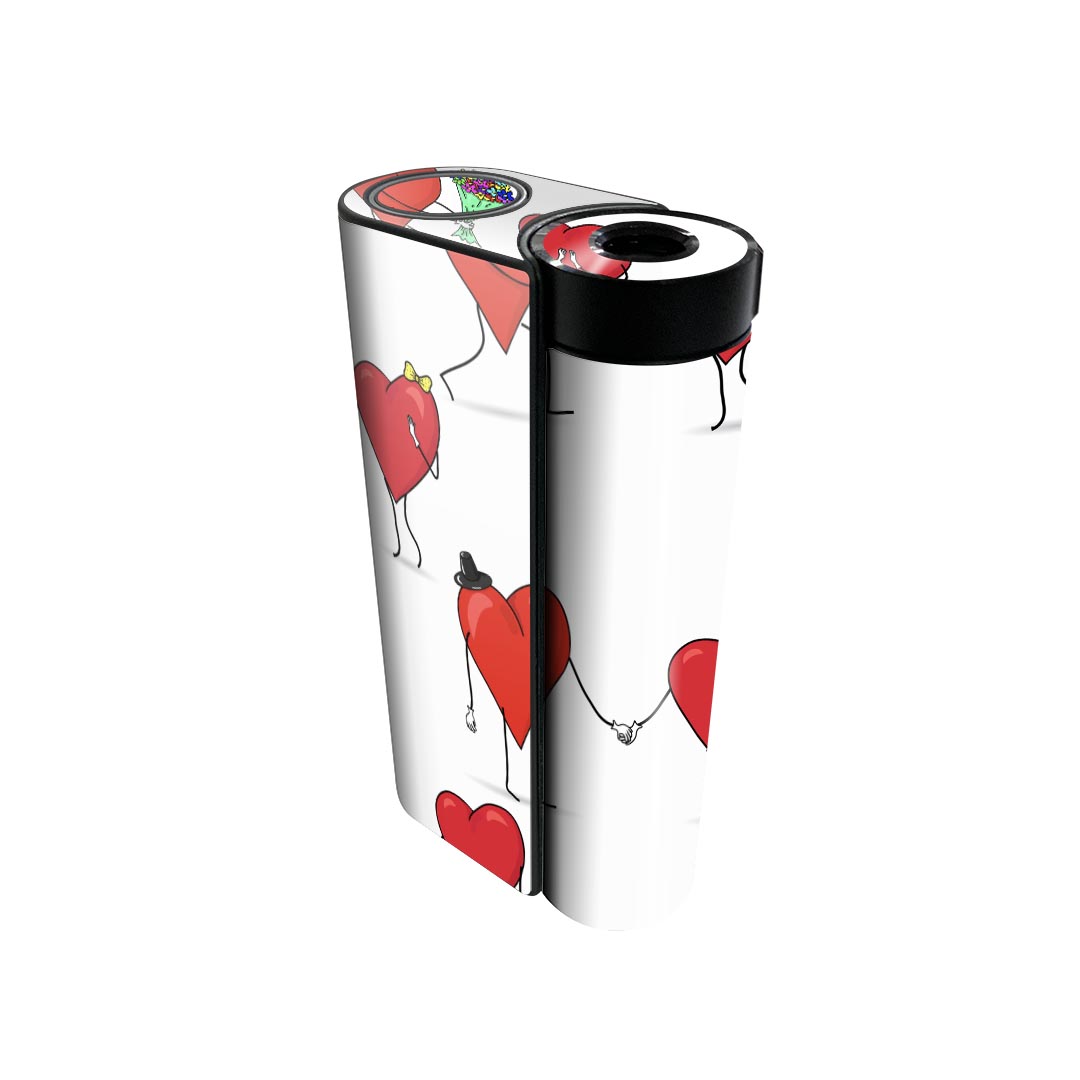 商品特徴・貼るだけでかんたん着せ替え、glo hyperx2 専用デザインスキンシール・高精細プリントで写真と遜色のない仕上がり！半光沢シートでしっとりツヤのある表現力・正面に加え、天面・底面シールがセットで一体感アップ！・ちょっとしたすり...