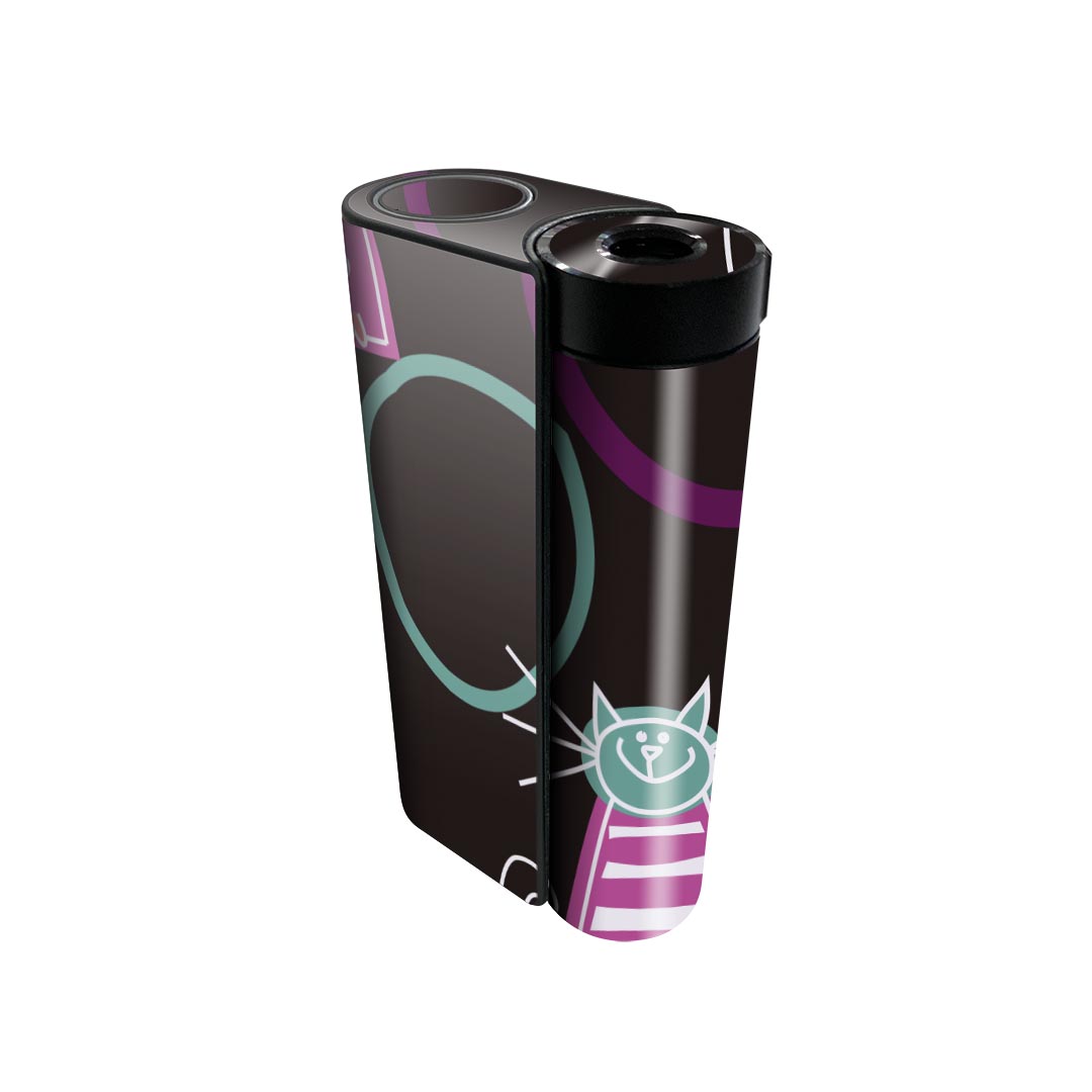 商品特徴・貼るだけでかんたん着せ替え、glo hyperx2 専用デザインスキンシール・高精細プリントで写真と遜色のない仕上がり！半光沢シートでしっとりツヤのある表現力・正面に加え、天面・底面シールがセットで一体感アップ！・ちょっとしたすり...