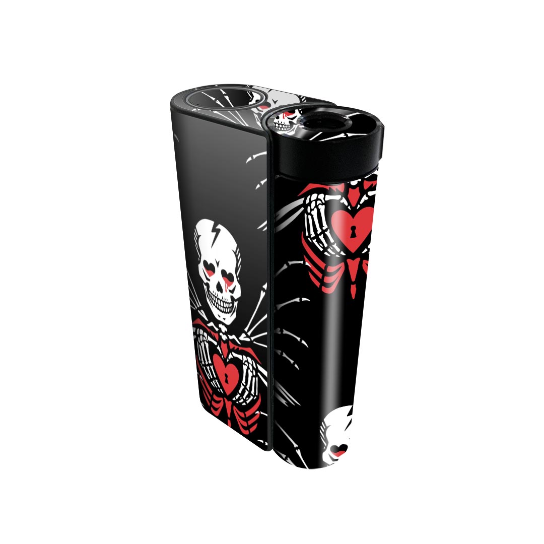 商品特徴・貼るだけでかんたん着せ替え、glo hyperx2 専用デザインスキンシール・高精細プリントで写真と遜色のない仕上がり！半光沢シートでしっとりツヤのある表現力・正面に加え、天面・底面シールがセットで一体感アップ！・ちょっとしたすり...