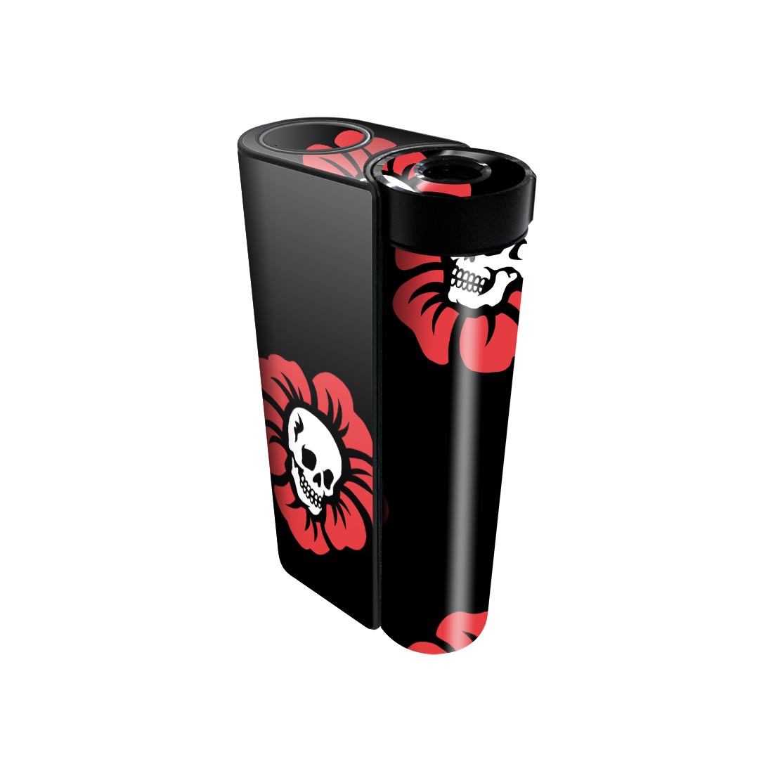 商品特徴・貼るだけでかんたん着せ替え、glo hyperx2 専用デザインスキンシール・高精細プリントで写真と遜色のない仕上がり！半光沢シートでしっとりツヤのある表現力・正面に加え、天面・底面シールがセットで一体感アップ！・ちょっとしたすり...