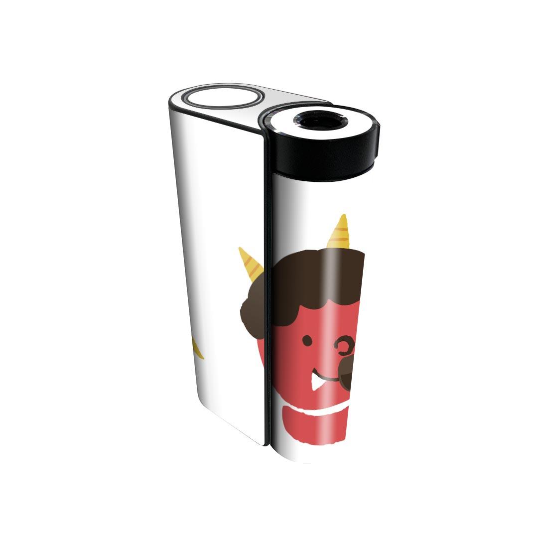 商品特徴・貼るだけでかんたん着せ替え、glo hyperx2 専用デザインスキンシール・高精細プリントで写真と遜色のない仕上がり！半光沢シートでしっとりツヤのある表現力・正面に加え、天面・底面シールがセットで一体感アップ！・ちょっとしたすり...