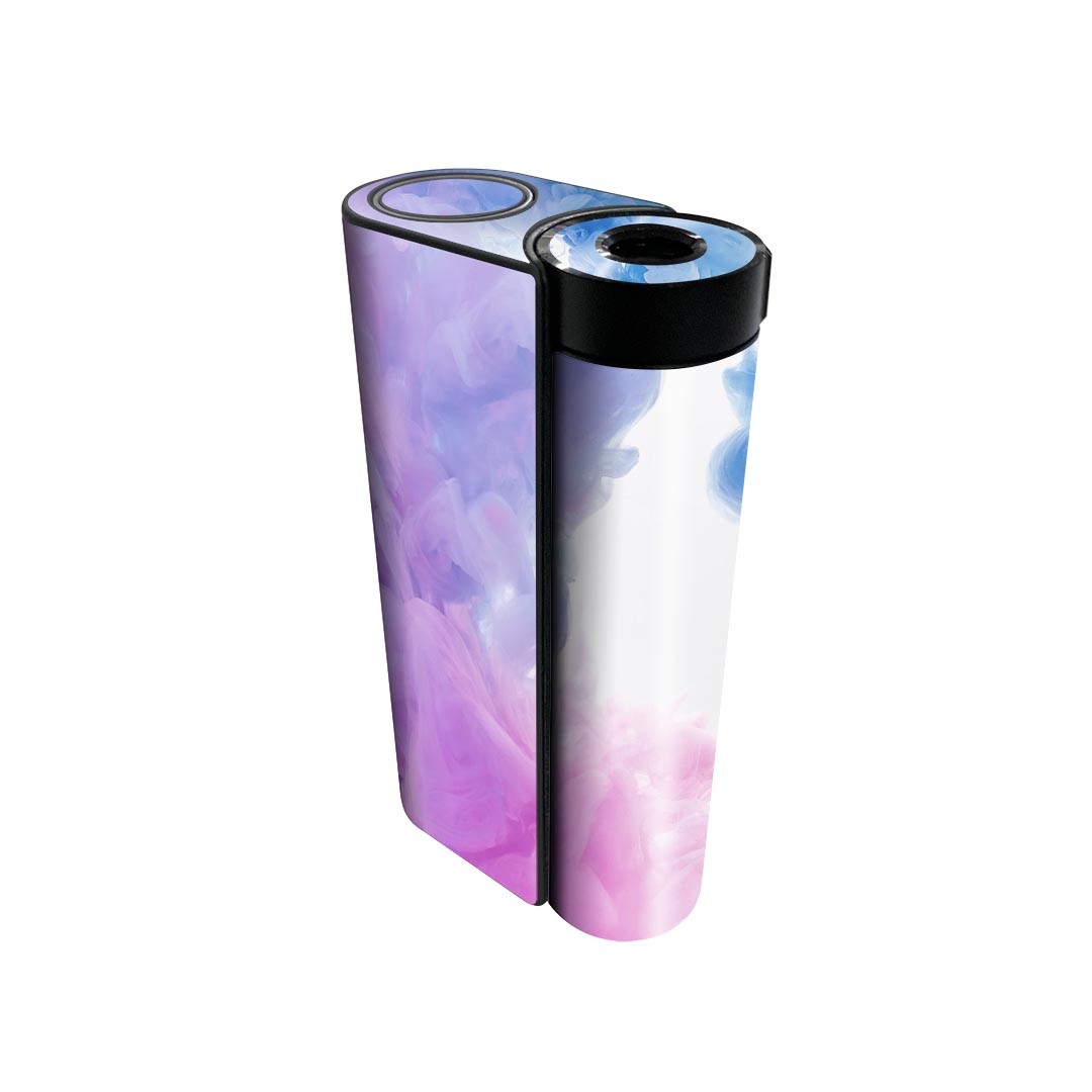 商品特徴・貼るだけでかんたん着せ替え、glo hyperx2 専用デザインスキンシール・高精細プリントで写真と遜色のない仕上がり！半光沢シートでしっとりツヤのある表現力・正面に加え、天面・底面シールがセットで一体感アップ！・ちょっとしたすり...