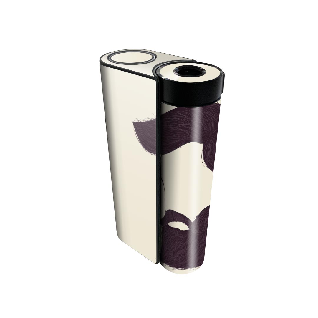 商品特徴・貼るだけでかんたん着せ替え、glo hyperx2 専用デザインスキンシール・高精細プリントで写真と遜色のない仕上がり！半光沢シートでしっとりツヤのある表現力・正面に加え、天面・底面シールがセットで一体感アップ！・ちょっとしたすり...