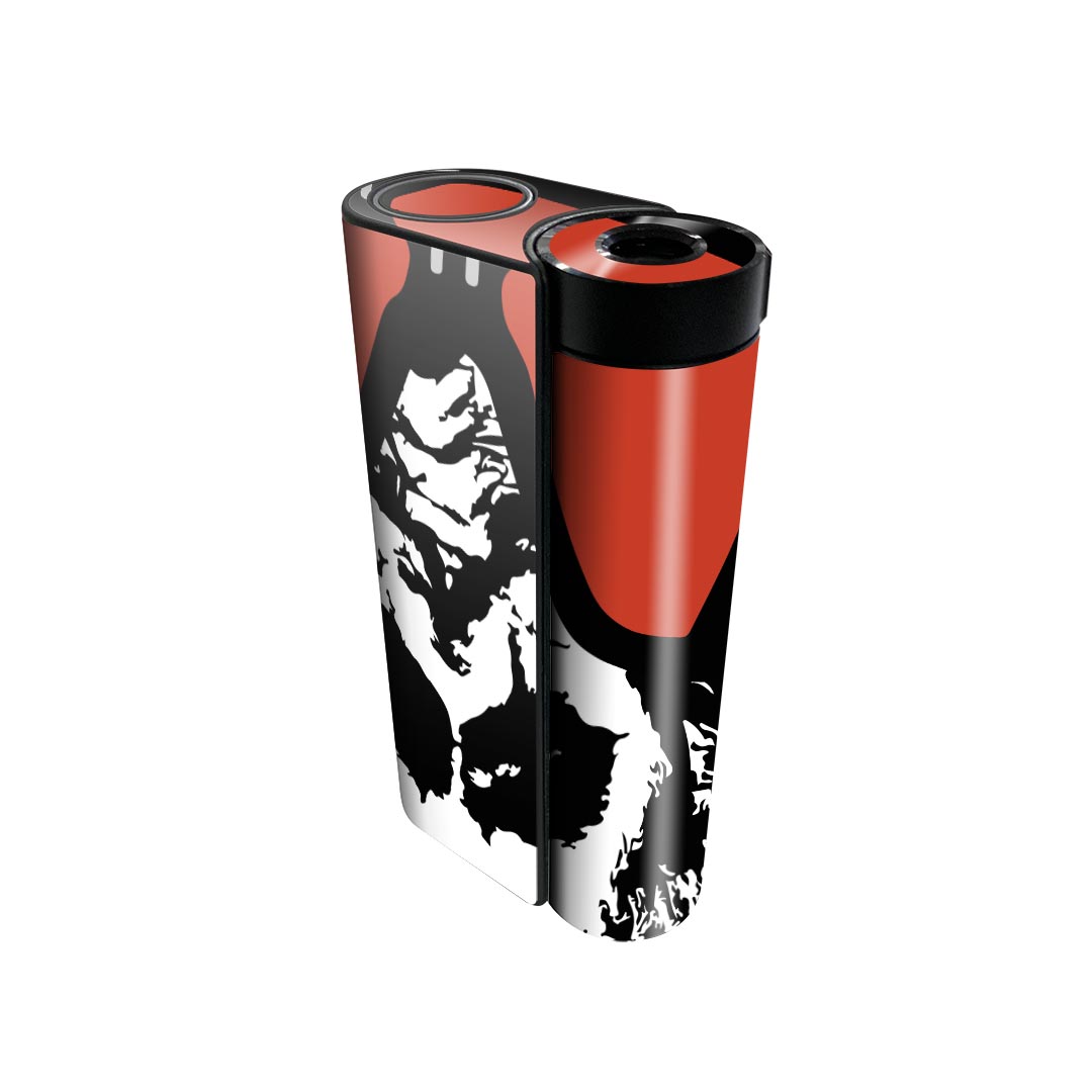 商品特徴・貼るだけでかんたん着せ替え、glo hyperx2 専用デザインスキンシール・高精細プリントで写真と遜色のない仕上がり！半光沢シートでしっとりツヤのある表現力・正面に加え、天面・底面シールがセットで一体感アップ！・ちょっとしたすり...