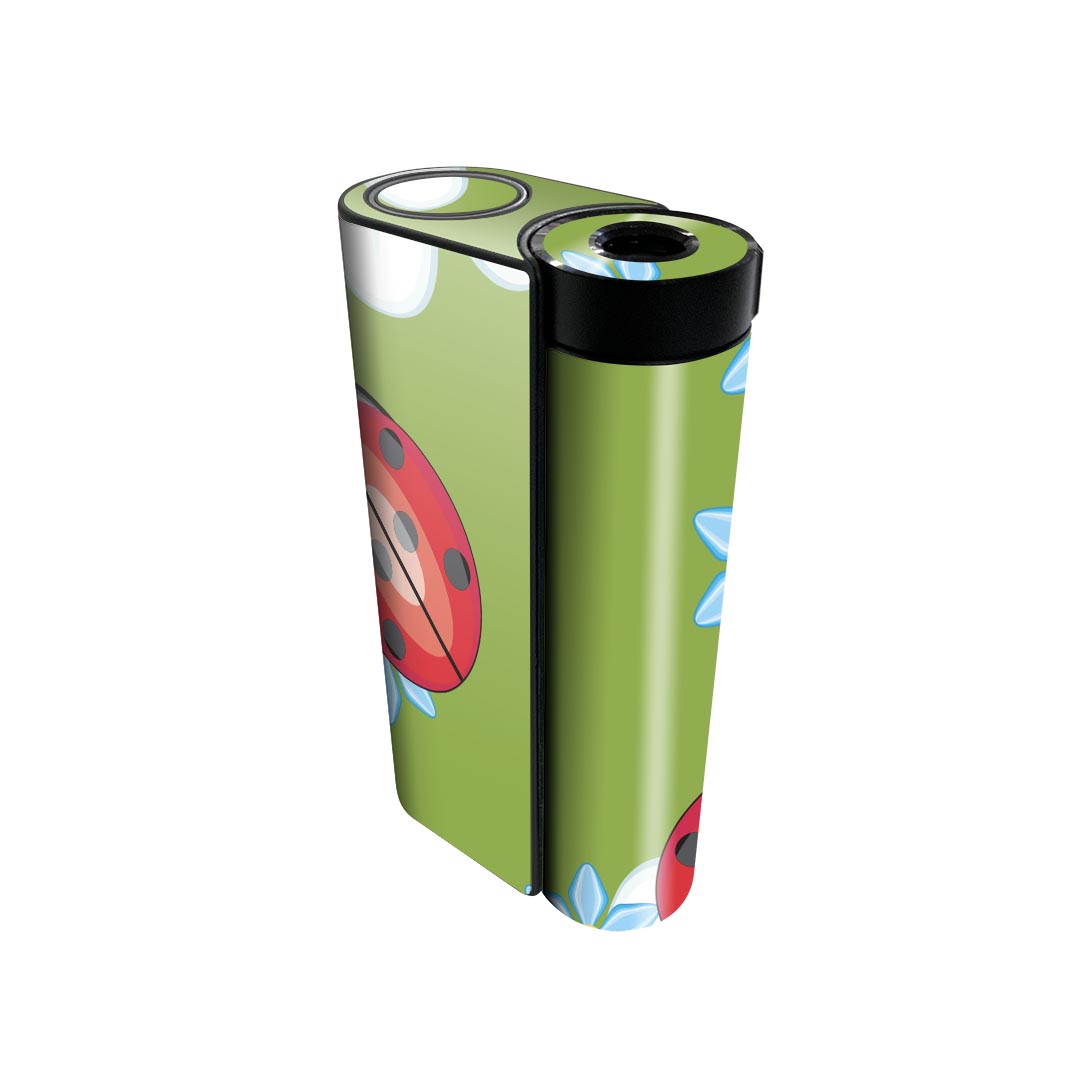 商品特徴・貼るだけでかんたん着せ替え、glo hyperx2 専用デザインスキンシール・高精細プリントで写真と遜色のない仕上がり！半光沢シートでしっとりツヤのある表現力・正面に加え、天面・底面シールがセットで一体感アップ！・ちょっとしたすり...