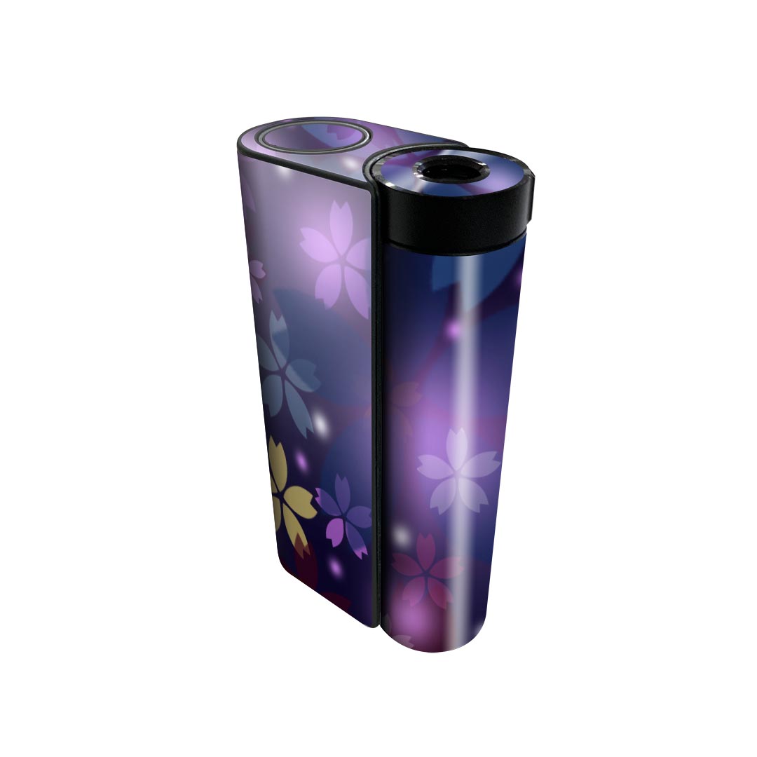 商品特徴・貼るだけでかんたん着せ替え、glo hyperx2 専用デザインスキンシール・高精細プリントで写真と遜色のない仕上がり！半光沢シートでしっとりツヤのある表現力・正面に加え、天面・底面シールがセットで一体感アップ！・ちょっとしたすり...