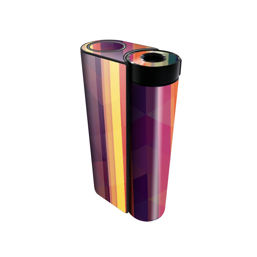 商品特徴・貼るだけでかんたん着せ替え、glo hyperx2 専用デザインスキンシール・高精細プリントで写真と遜色のない仕上がり！半光沢シートでしっとりツヤのある表現力・正面に加え、天面・底面シールがセットで一体感アップ！・ちょっとしたすり...