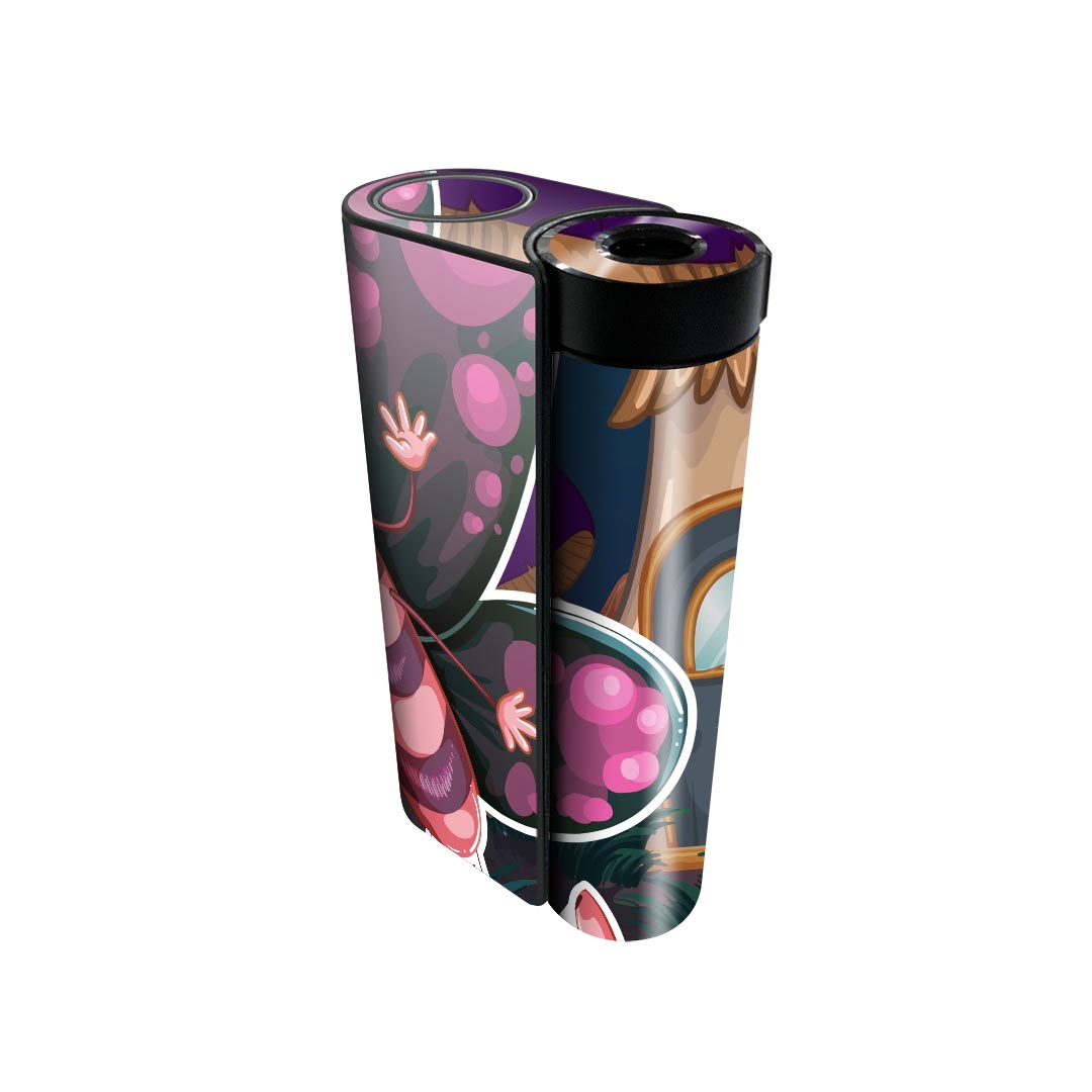 商品特徴・貼るだけでかんたん着せ替え、glo hyperx2 専用デザインスキンシール・高精細プリントで写真と遜色のない仕上がり！半光沢シートでしっとりツヤのある表現力・正面に加え、天面・底面シールがセットで一体感アップ！・ちょっとしたすり...