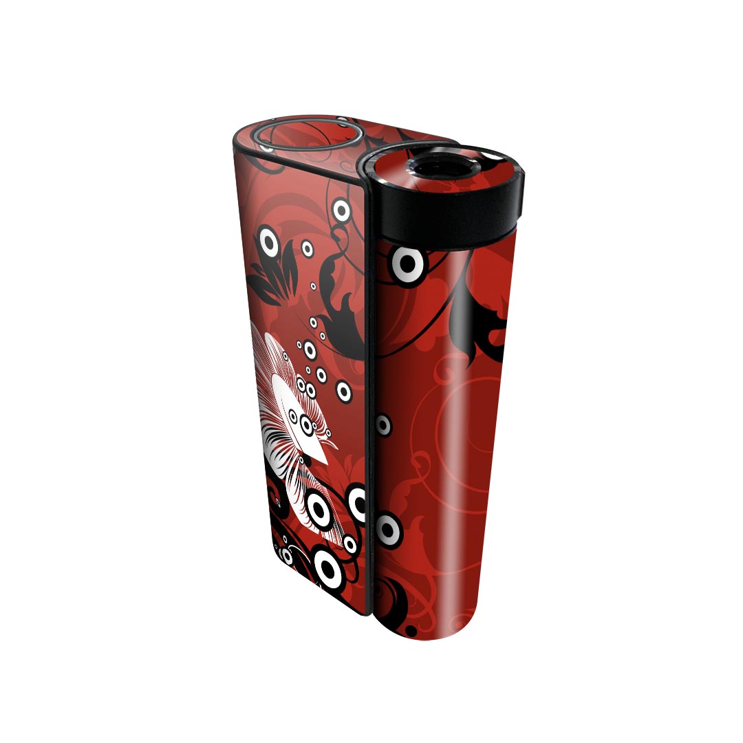 商品特徴・貼るだけでかんたん着せ替え、glo hyperx2 専用デザインスキンシール・高精細プリントで写真と遜色のない仕上がり！半光沢シートでしっとりツヤのある表現力・正面に加え、天面・底面シールがセットで一体感アップ！・ちょっとしたすり...