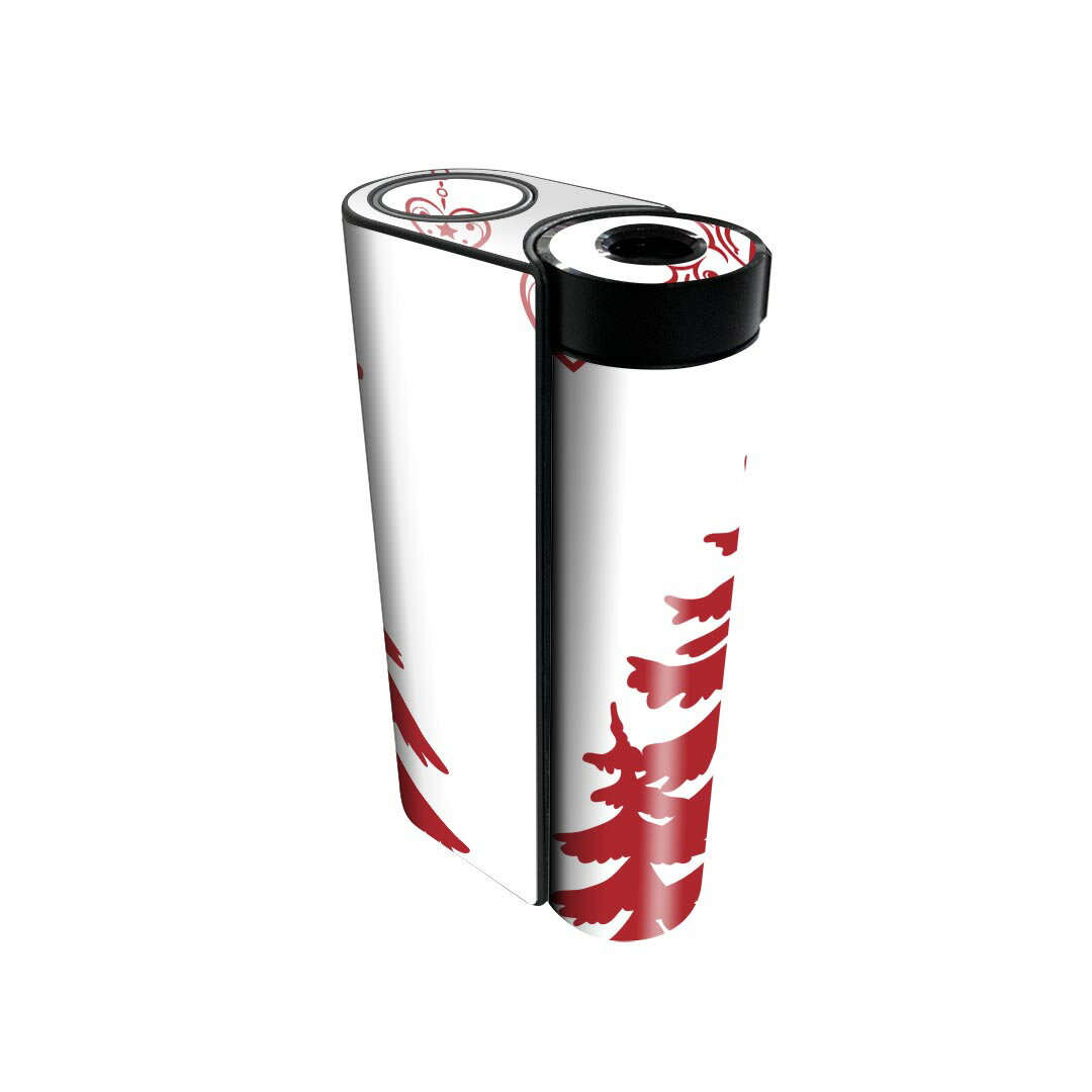 商品特徴・貼るだけでかんたん着せ替え、glo hyperx2 専用デザインスキンシール・高精細プリントで写真と遜色のない仕上がり！半光沢シートでしっとりツヤのある表現力・正面に加え、天面・底面シールがセットで一体感アップ！・ちょっとしたすり...