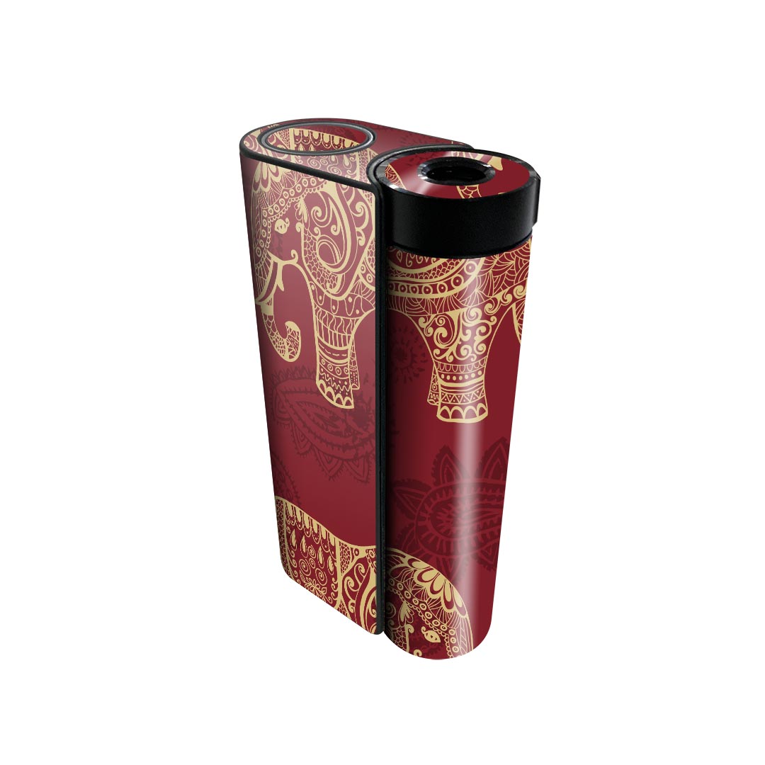 商品特徴・貼るだけでかんたん着せ替え、glo hyperx2 専用デザインスキンシール・高精細プリントで写真と遜色のない仕上がり！半光沢シートでしっとりツヤのある表現力・正面に加え、天面・底面シールがセットで一体感アップ！・ちょっとしたすり...