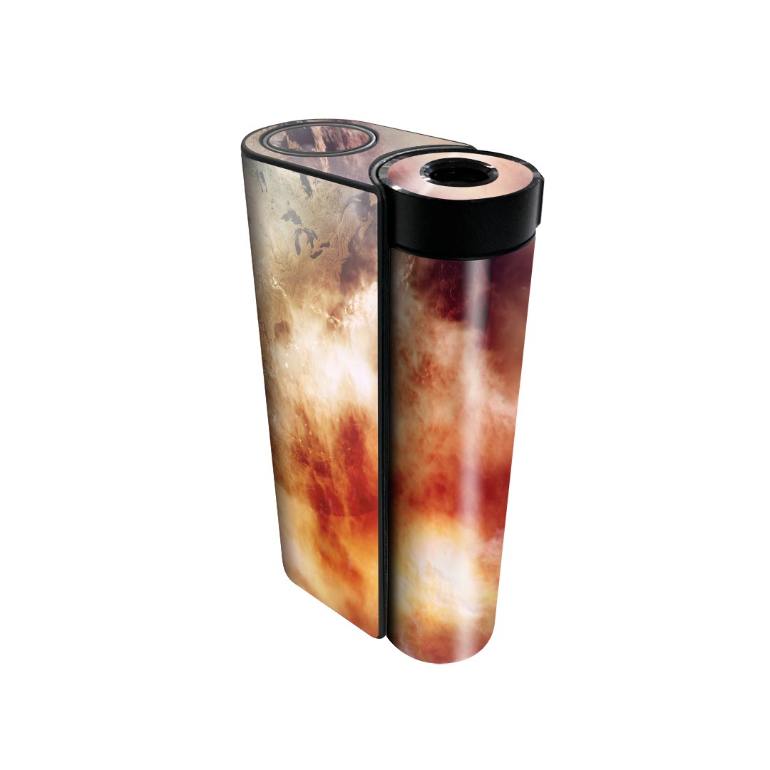 商品特徴・貼るだけでかんたん着せ替え、glo hyperx2 専用デザインスキンシール・高精細プリントで写真と遜色のない仕上がり！半光沢シートでしっとりツヤのある表現力・正面に加え、天面・底面シールがセットで一体感アップ！・ちょっとしたすり...