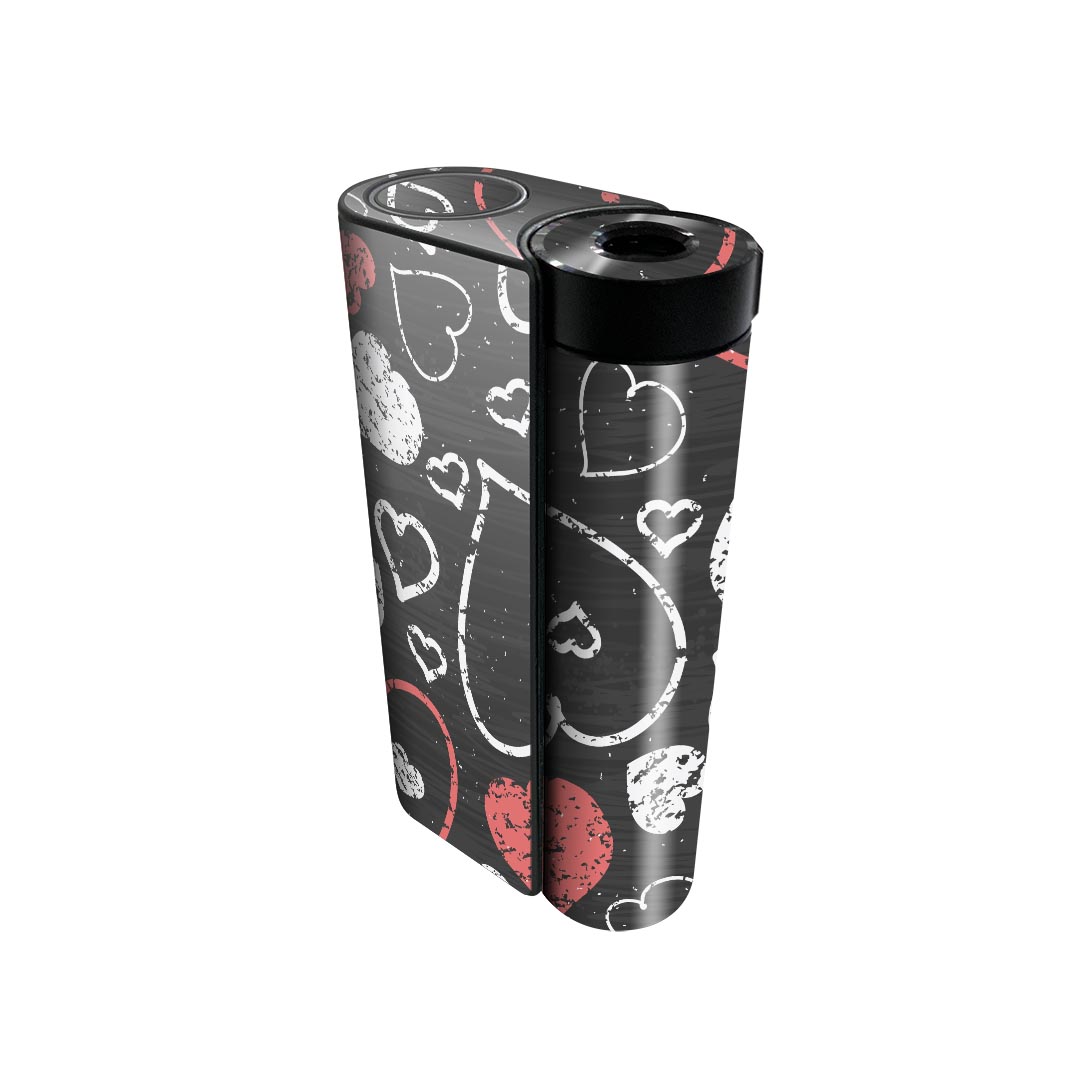 商品特徴・貼るだけでかんたん着せ替え、glo hyperx2 専用デザインスキンシール・高精細プリントで写真と遜色のない仕上がり！半光沢シートでしっとりツヤのある表現力・正面に加え、天面・底面シールがセットで一体感アップ！・ちょっとしたすり...