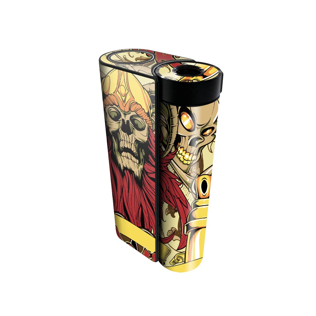 商品特徴・貼るだけでかんたん着せ替え、glo hyperx2 専用デザインスキンシール・高精細プリントで写真と遜色のない仕上がり！半光沢シートでしっとりツヤのある表現力・正面に加え、天面・底面シールがセットで一体感アップ！・ちょっとしたすり...