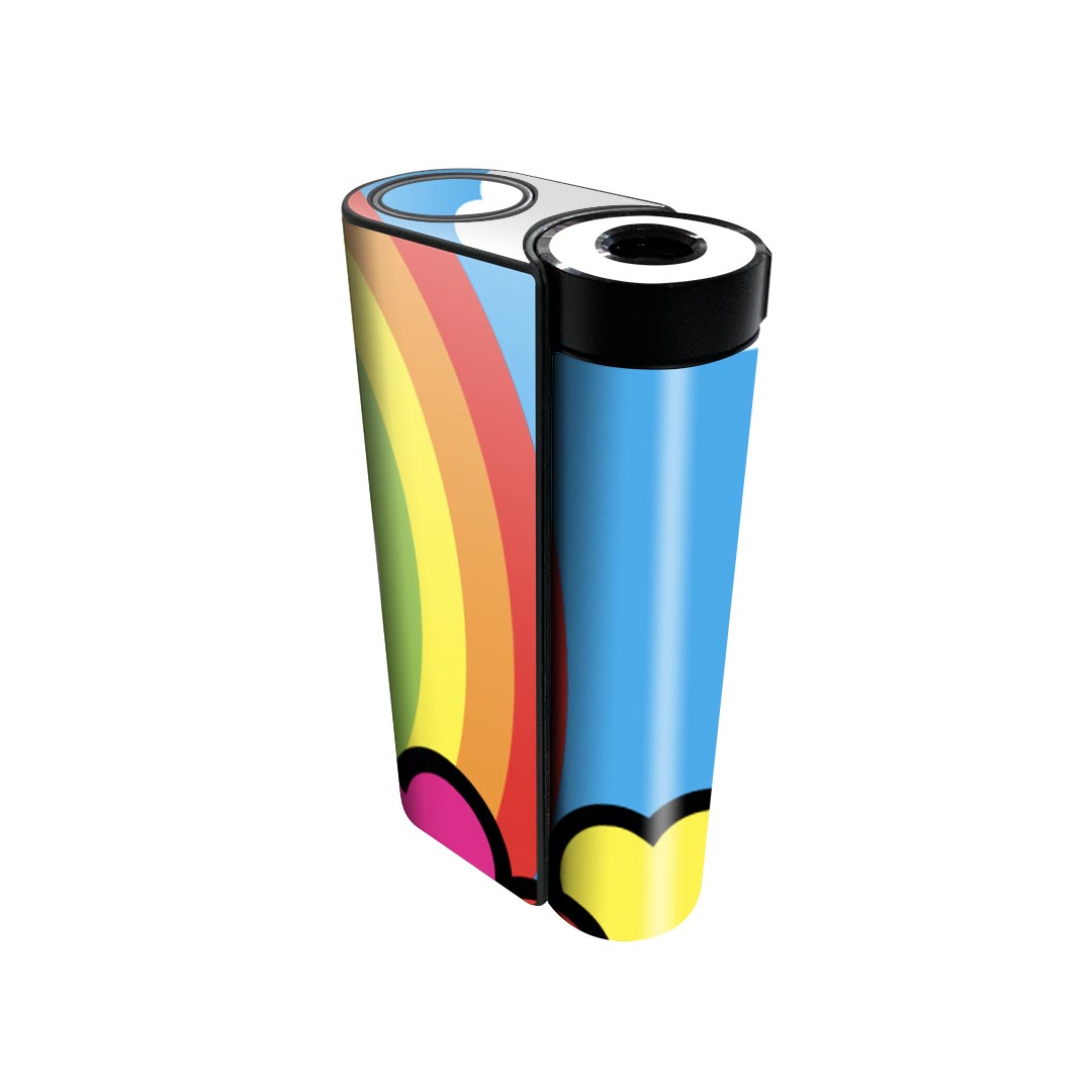 商品特徴・貼るだけでかんたん着せ替え、glo hyperx2 専用デザインスキンシール・高精細プリントで写真と遜色のない仕上がり！半光沢シートでしっとりツヤのある表現力・正面に加え、天面・底面シールがセットで一体感アップ！・ちょっとしたすり...