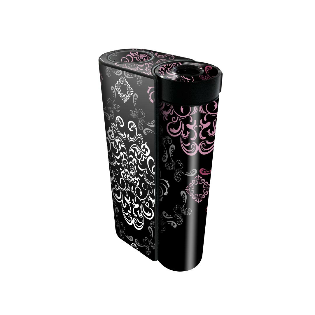 商品特徴・貼るだけでかんたん着せ替え、glo hyperx2 専用デザインスキンシール・高精細プリントで写真と遜色のない仕上がり！半光沢シートでしっとりツヤのある表現力・正面に加え、天面・底面シールがセットで一体感アップ！・ちょっとしたすり...