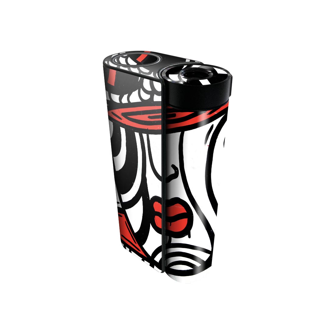 商品特徴・貼るだけでかんたん着せ替え、glo hyperx2 専用デザインスキンシール・高精細プリントで写真と遜色のない仕上がり！半光沢シートでしっとりツヤのある表現力・正面に加え、天面・底面シールがセットで一体感アップ！・ちょっとしたすり...