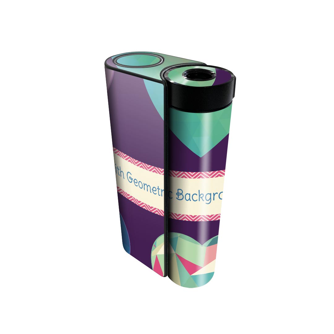 商品特徴・貼るだけでかんたん着せ替え、glo hyperx2 専用デザインスキンシール・高精細プリントで写真と遜色のない仕上がり！半光沢シートでしっとりツヤのある表現力・正面に加え、天面・底面シールがセットで一体感アップ！・ちょっとしたすり...