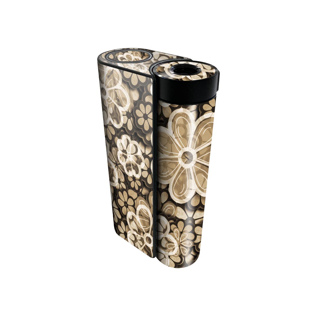 商品特徴・貼るだけでかんたん着せ替え、glo hyperx2 専用デザインスキンシール・高精細プリントで写真と遜色のない仕上がり！半光沢シートでしっとりツヤのある表現力・正面に加え、天面・底面シールがセットで一体感アップ！・ちょっとしたすり...