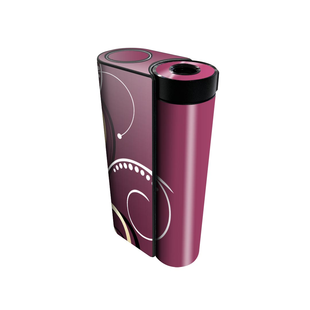 商品特徴・貼るだけでかんたん着せ替え、glo hyperx2 専用デザインスキンシール・高精細プリントで写真と遜色のない仕上がり！半光沢シートでしっとりツヤのある表現力・正面に加え、天面・底面シールがセットで一体感アップ！・ちょっとしたすり...