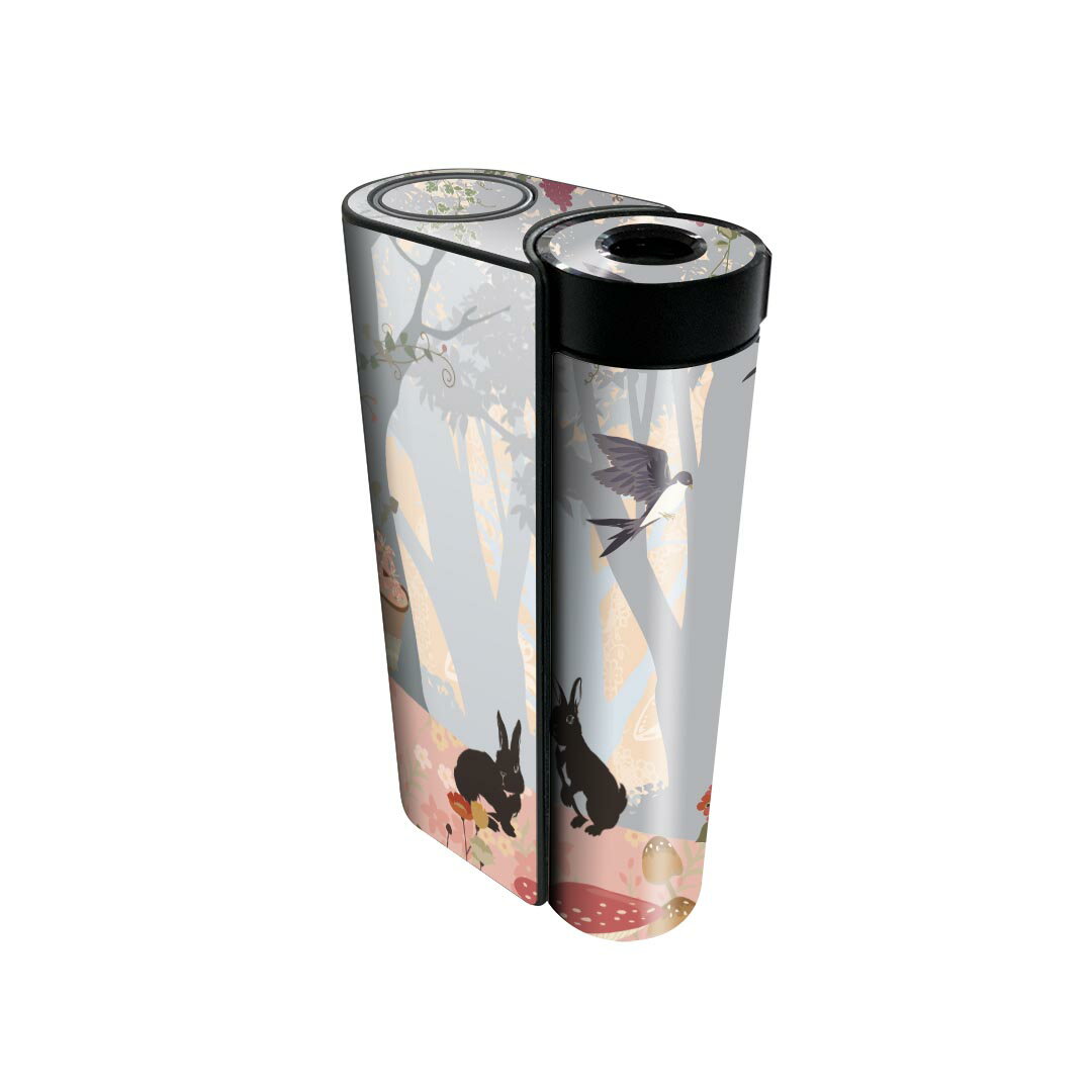 商品特徴・貼るだけでかんたん着せ替え、glo hyperx2 専用デザインスキンシール・高精細プリントで写真と遜色のない仕上がり！半光沢シートでしっとりツヤのある表現力・正面に加え、天面・底面シールがセットで一体感アップ！・ちょっとしたすり...