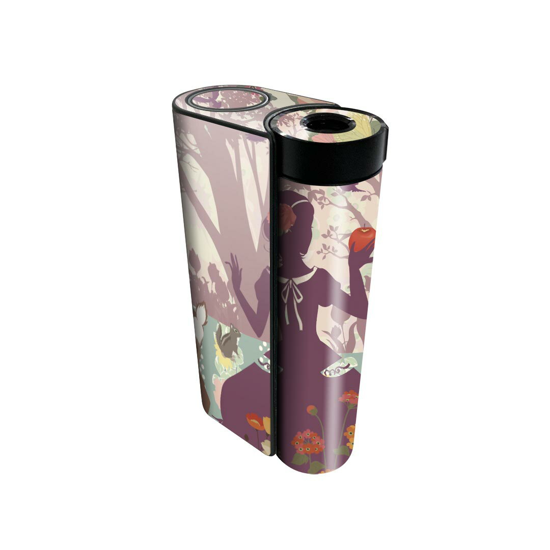 商品特徴・貼るだけでかんたん着せ替え、glo hyperx2 専用デザインスキンシール・高精細プリントで写真と遜色のない仕上がり！半光沢シートでしっとりツヤのある表現力・正面に加え、天面・底面シールがセットで一体感アップ！・ちょっとしたすり...