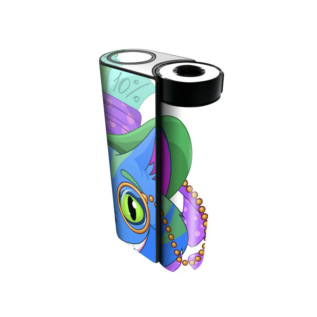 商品特徴・貼るだけでかんたん着せ替え、glo hyperx2 専用デザインスキンシール・高精細プリントで写真と遜色のない仕上がり！半光沢シートでしっとりツヤのある表現力・正面に加え、天面・底面シールがセットで一体感アップ！・ちょっとしたすり...