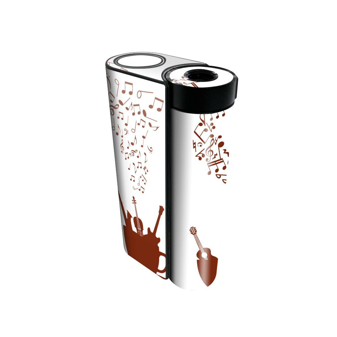 商品特徴・貼るだけでかんたん着せ替え、glo hyperx2 専用デザインスキンシール・高精細プリントで写真と遜色のない仕上がり！半光沢シートでしっとりツヤのある表現力・正面に加え、天面・底面シールがセットで一体感アップ！・ちょっとしたすり...