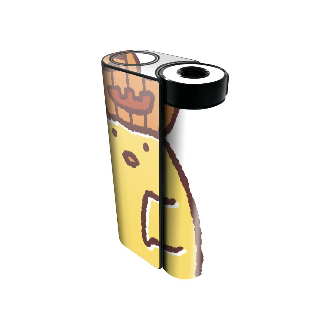 商品特徴・貼るだけでかんたん着せ替え、glo hyperx2 専用デザインスキンシール・高精細プリントで写真と遜色のない仕上がり！半光沢シートでしっとりツヤのある表現力・正面に加え、天面・底面シールがセットで一体感アップ！・ちょっとしたすり...