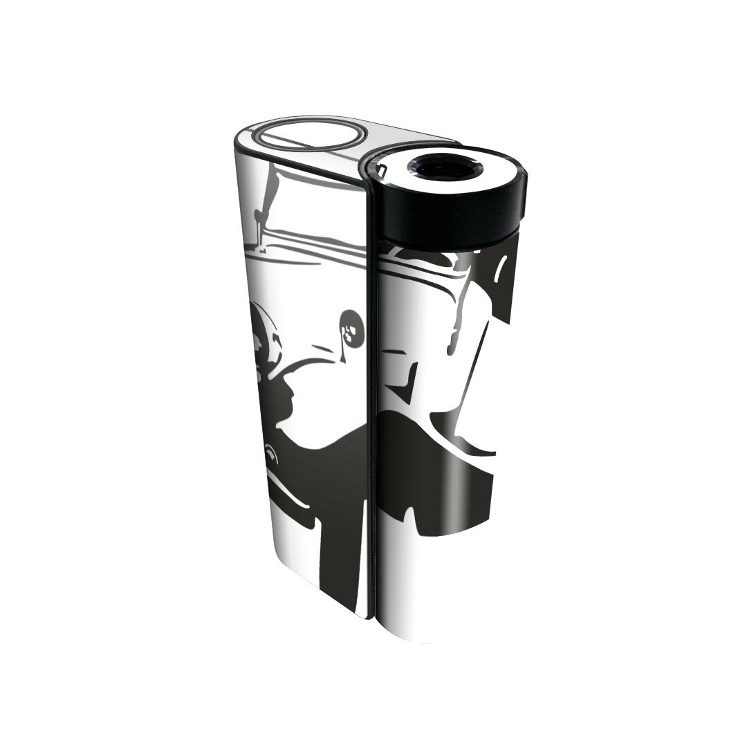 商品特徴・貼るだけでかんたん着せ替え、glo hyperx2 専用デザインスキンシール・高精細プリントで写真と遜色のない仕上がり！半光沢シートでしっとりツヤのある表現力・正面に加え、天面・底面シールがセットで一体感アップ！・ちょっとしたすり...