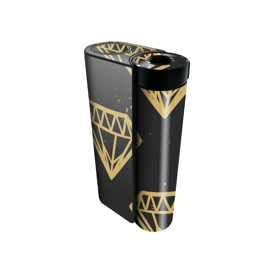 商品特徴・貼るだけでかんたん着せ替え、glo hyperx2 専用デザインスキンシール・高精細プリントで写真と遜色のない仕上がり！半光沢シートでしっとりツヤのある表現力・正面に加え、天面・底面シールがセットで一体感アップ！・ちょっとしたすり...