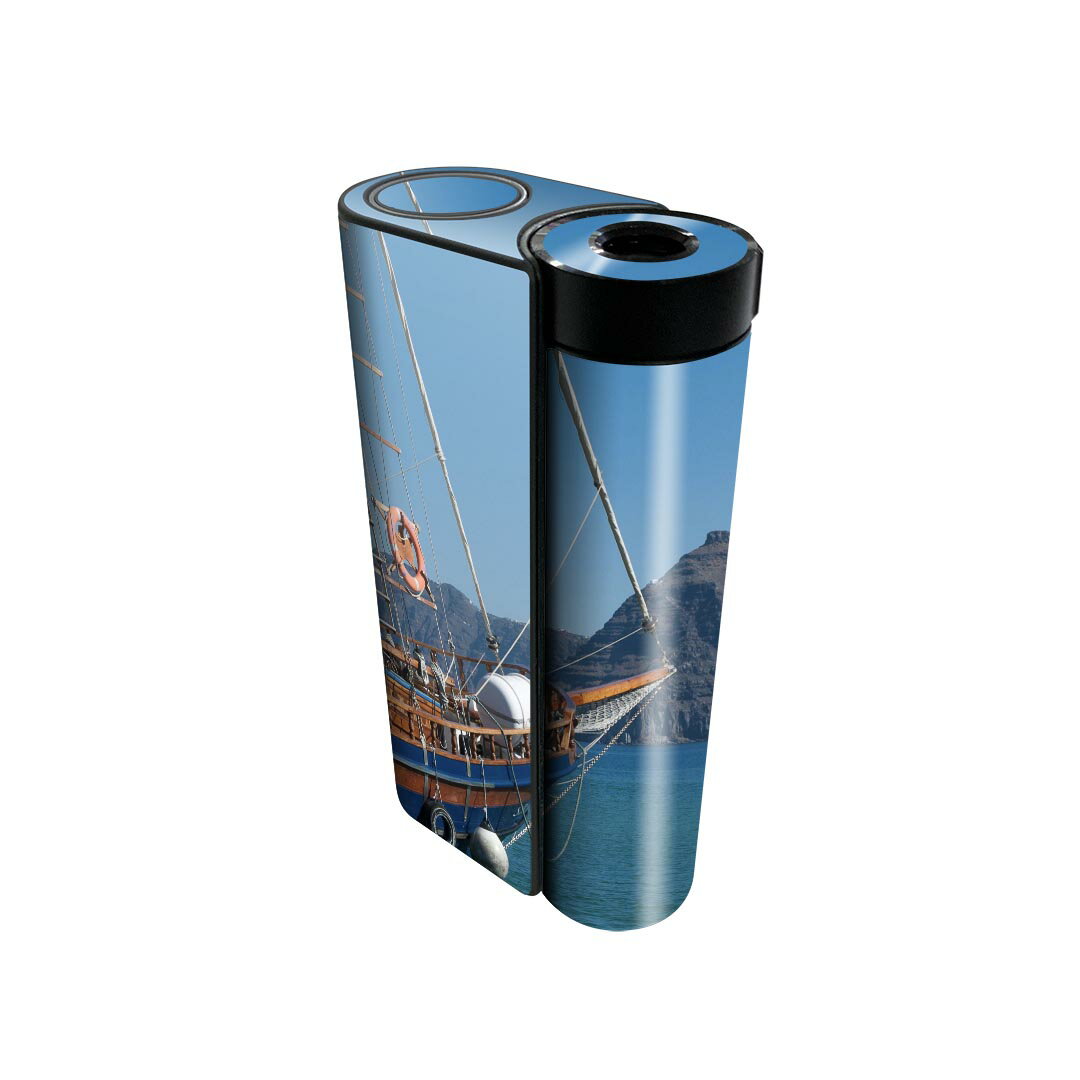 商品特徴・貼るだけでかんたん着せ替え、glo hyperx2 専用デザインスキンシール・高精細プリントで写真と遜色のない仕上がり！半光沢シートでしっとりツヤのある表現力・正面に加え、天面・底面シールがセットで一体感アップ！・ちょっとしたすり...