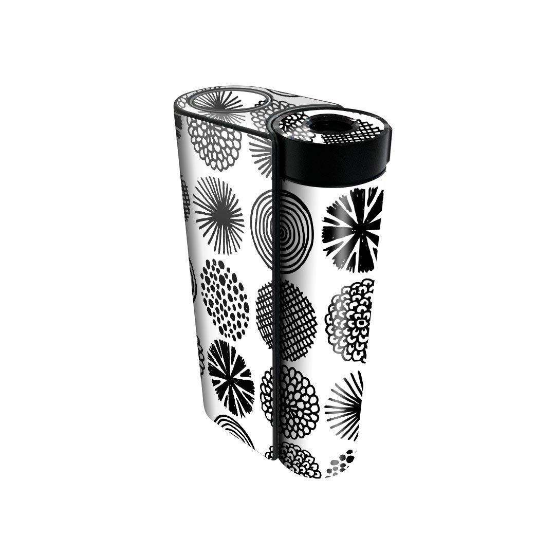 商品特徴・貼るだけでかんたん着せ替え、glo hyperx2 専用デザインスキンシール・高精細プリントで写真と遜色のない仕上がり！半光沢シートでしっとりツヤのある表現力・正面に加え、天面・底面シールがセットで一体感アップ！・ちょっとしたすり...